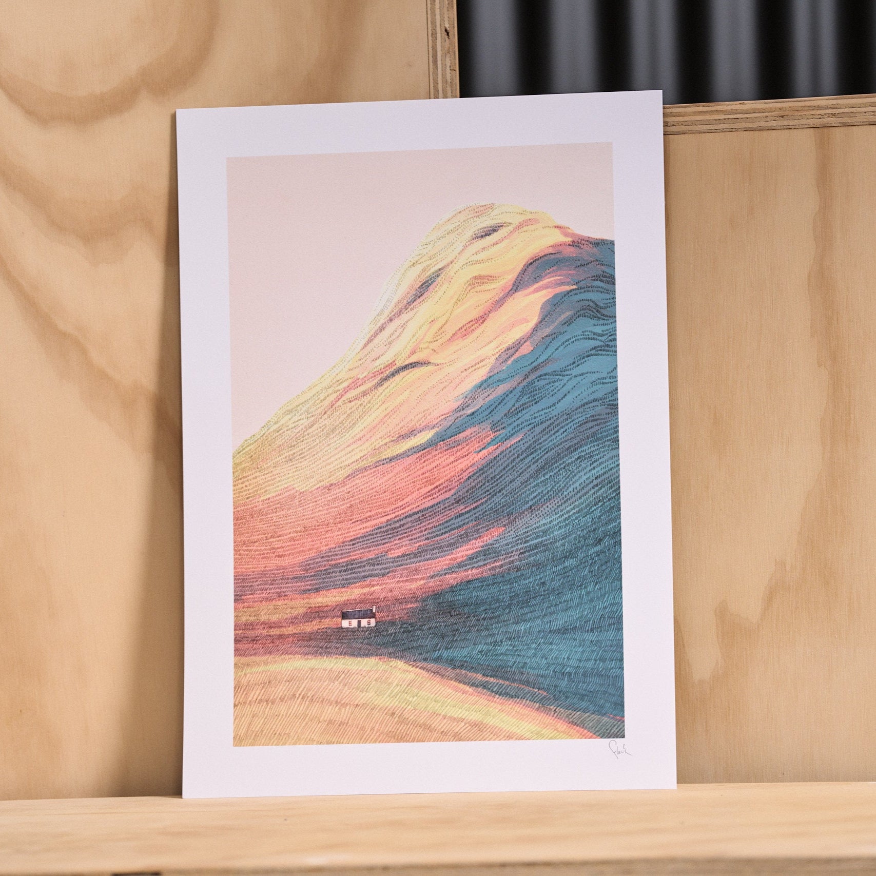 Fleck Illustration Summer In Glencoe A3 Print