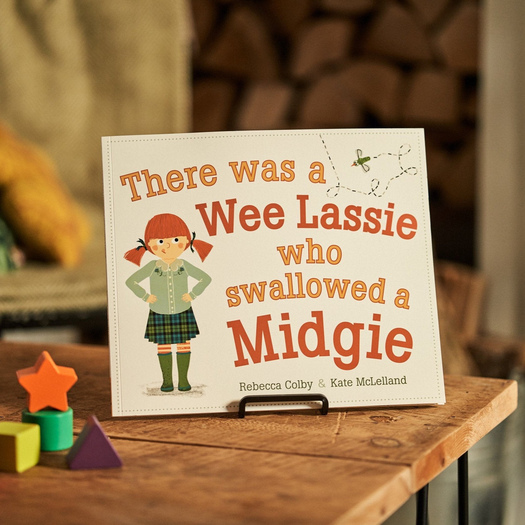 There was a wee lassie who swallowed a midgie