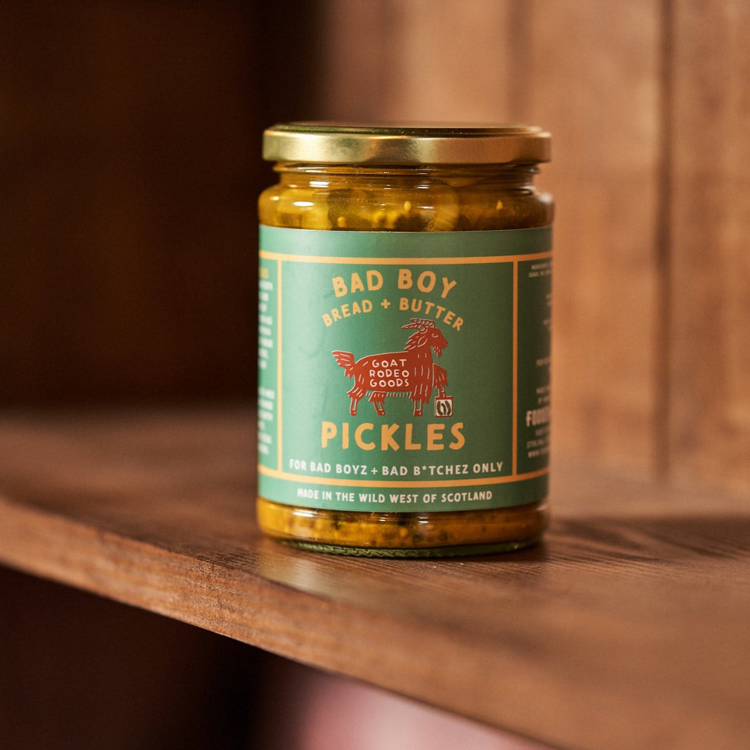 Bad Boy Bread + Butter Pickles