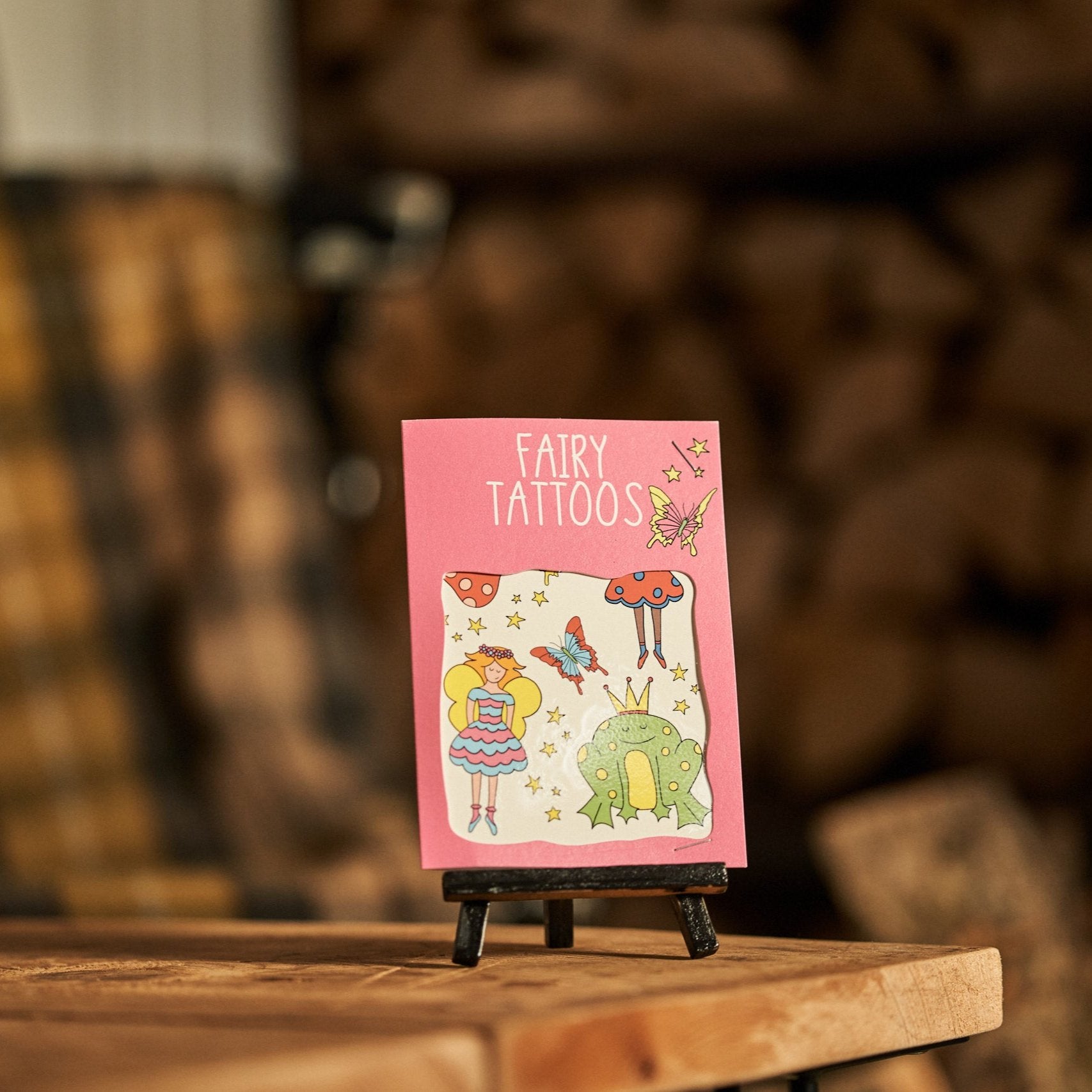 Neon Magpie Fairy Tattoos